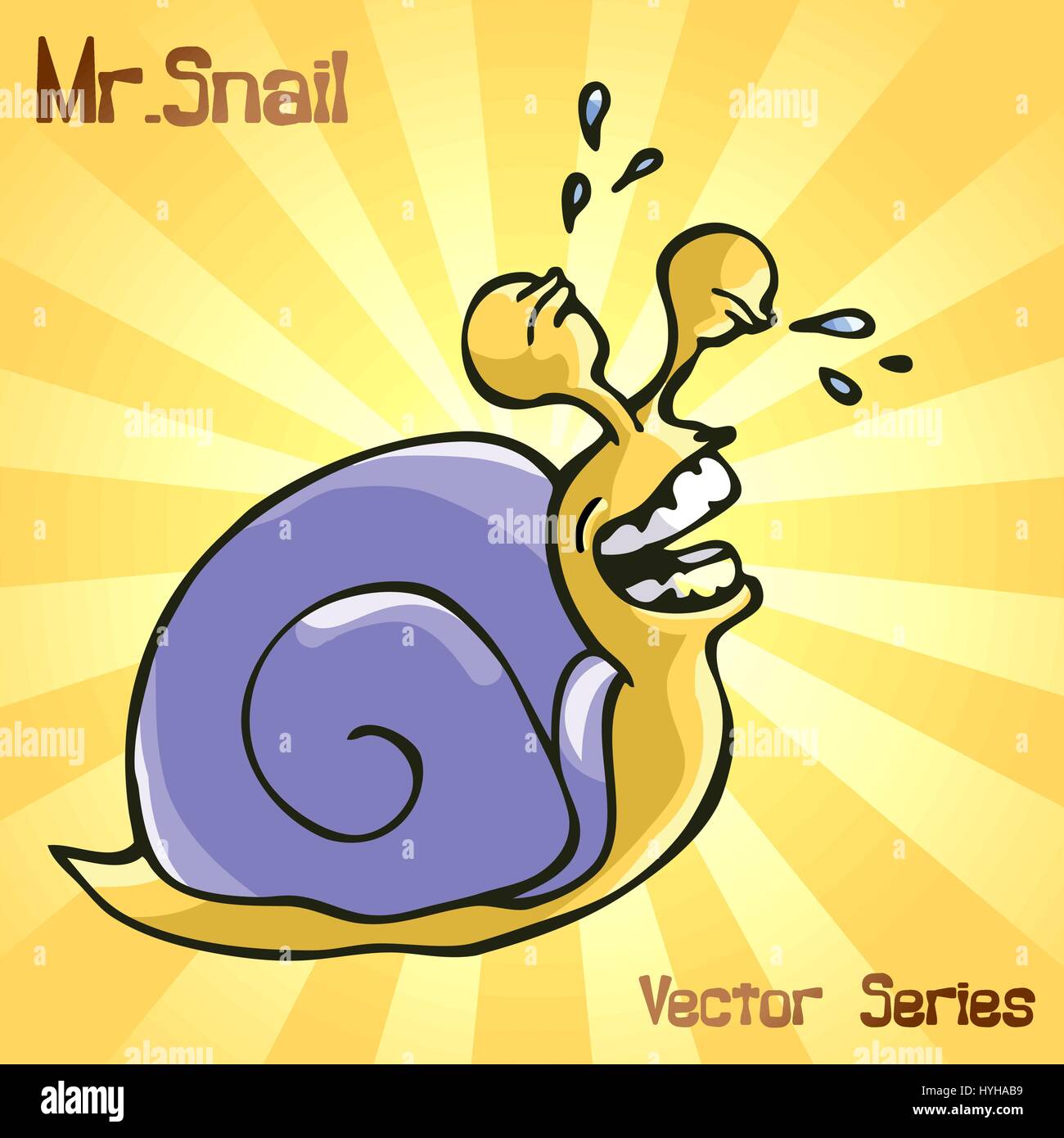 Snails Teeth Cartoon