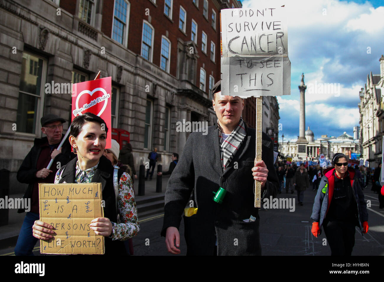 Thousands of protesters take part in The People's Assembly's NHS ...
