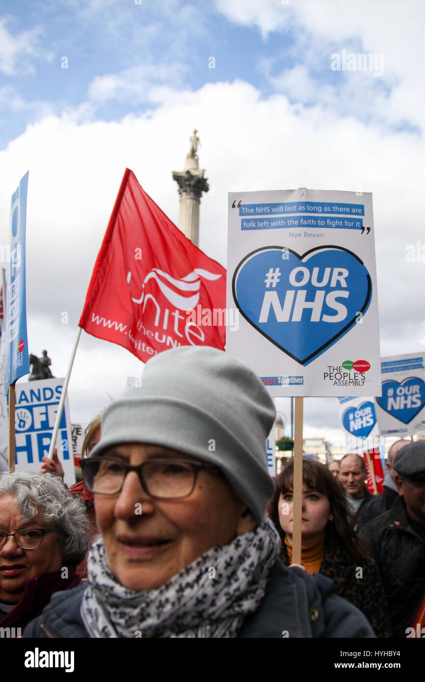 Thousands of protesters take part in The People's Assembly's NHS ...