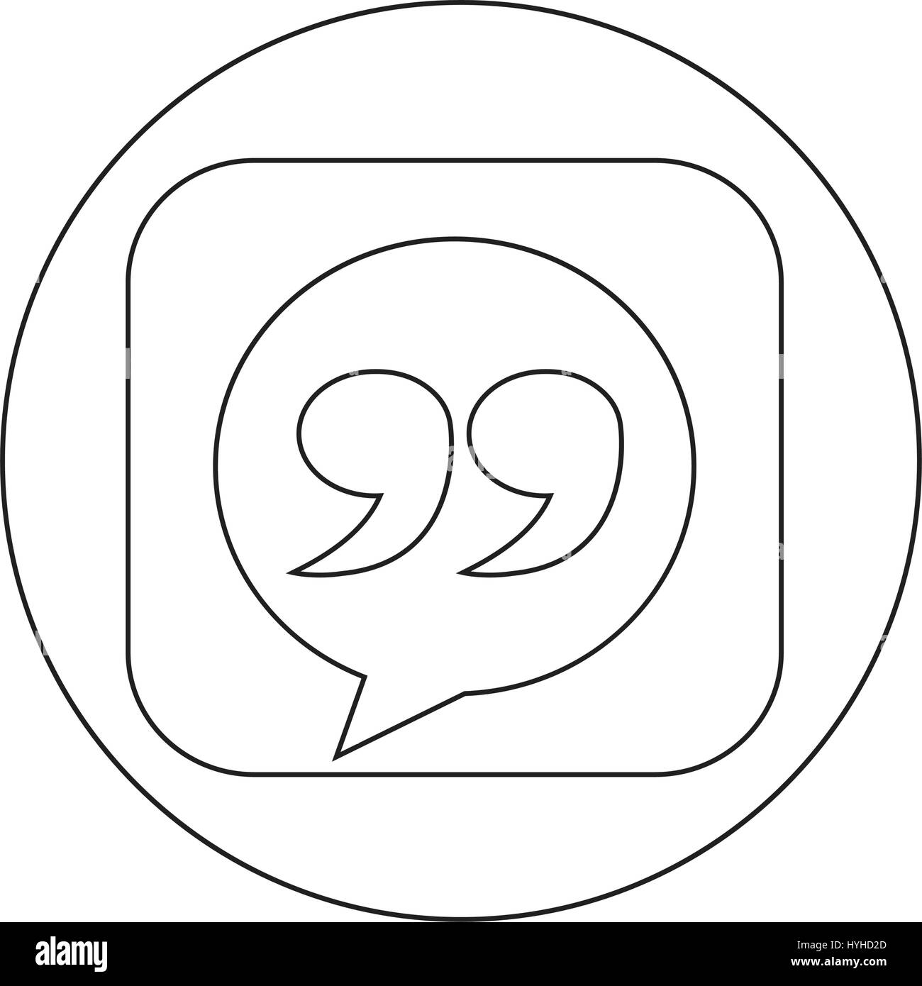 Blockquote icon Stock Vector Image & Art - Alamy
