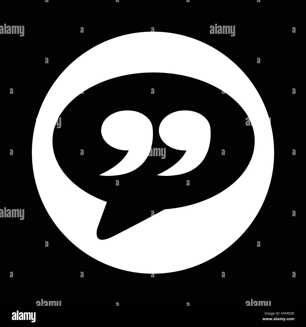 Blockquote icon Stock Vector Image & Art - Alamy