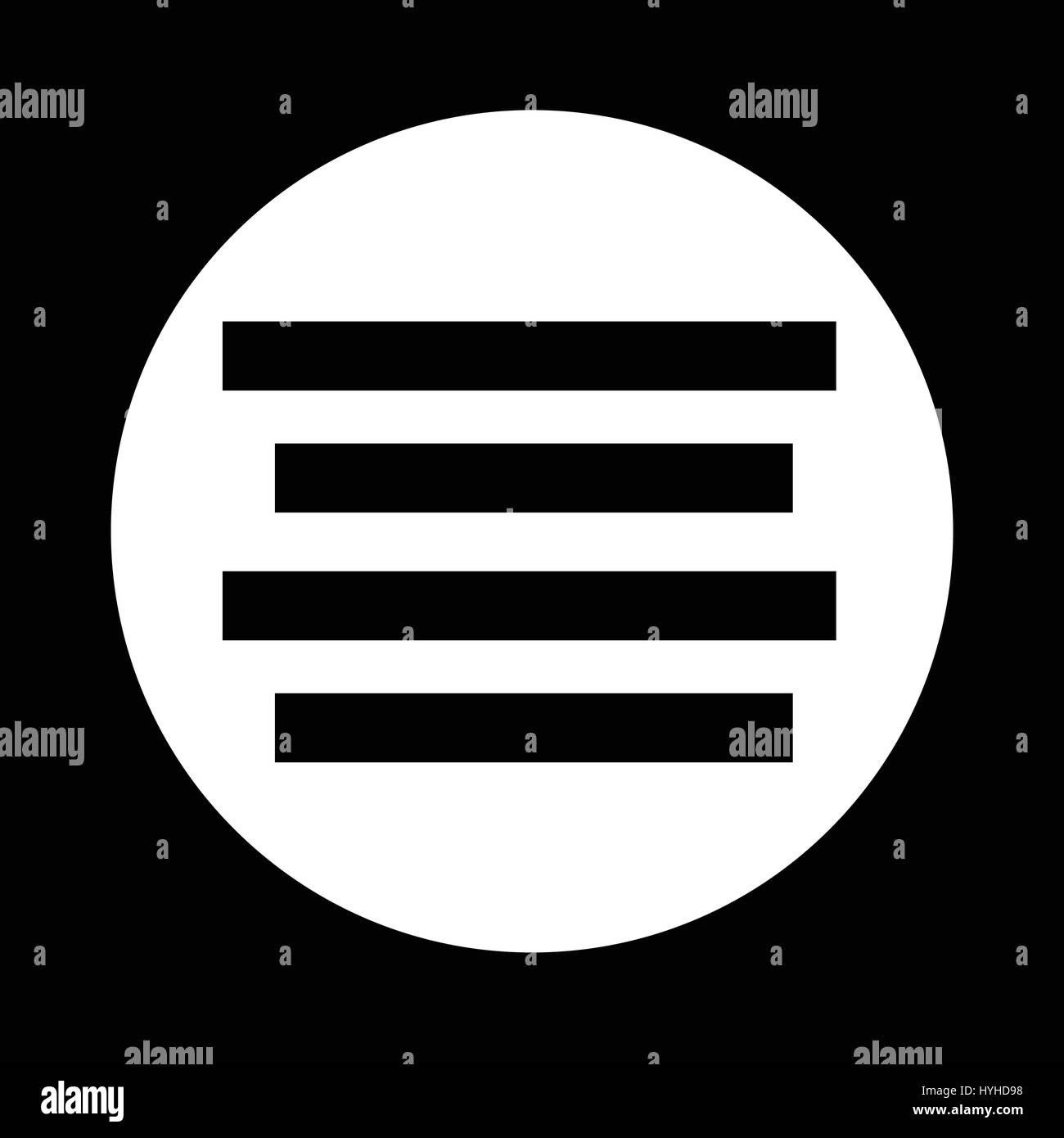 Align Text icon Stock Vector Image & Art - Alamy