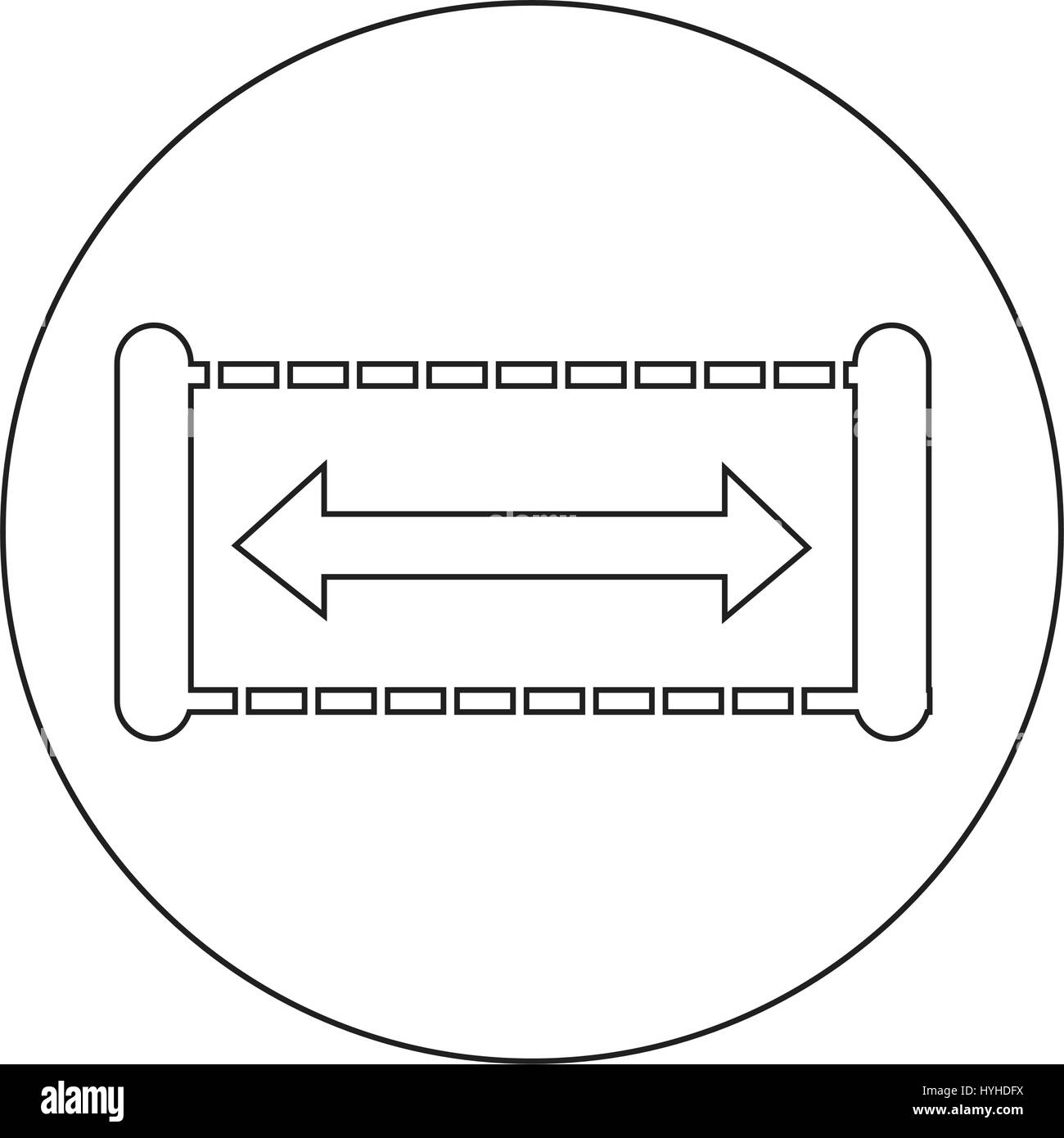 Width view Stock Vector Images - Alamy