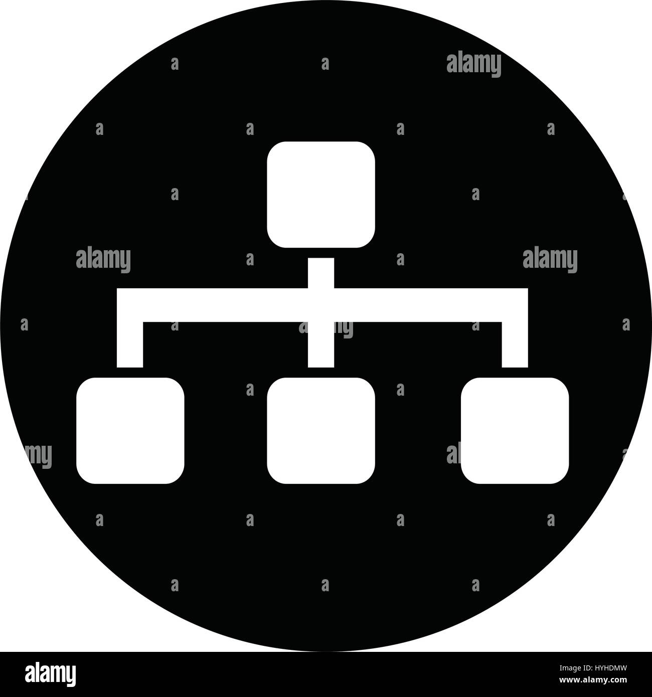 Tree Structure Icon Stock Vector Image & Art - Alamy