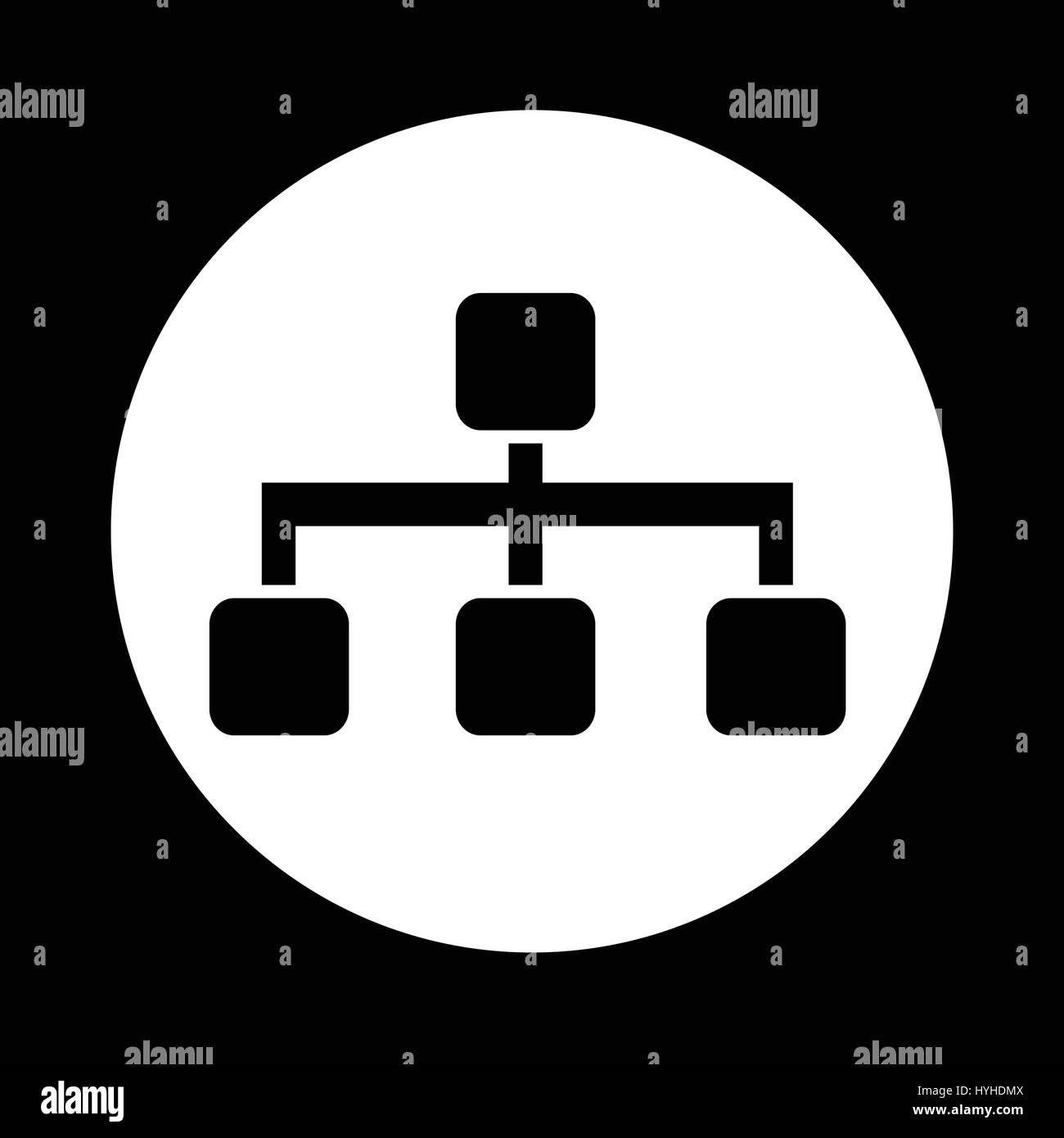 Tree Structure Icon Stock Vector Image & Art - Alamy