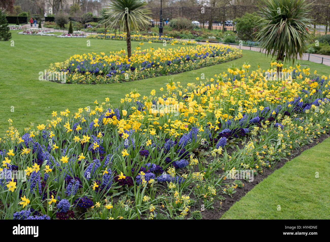 Hyde park london spring flowers hi-res stock photography and images - Alamy