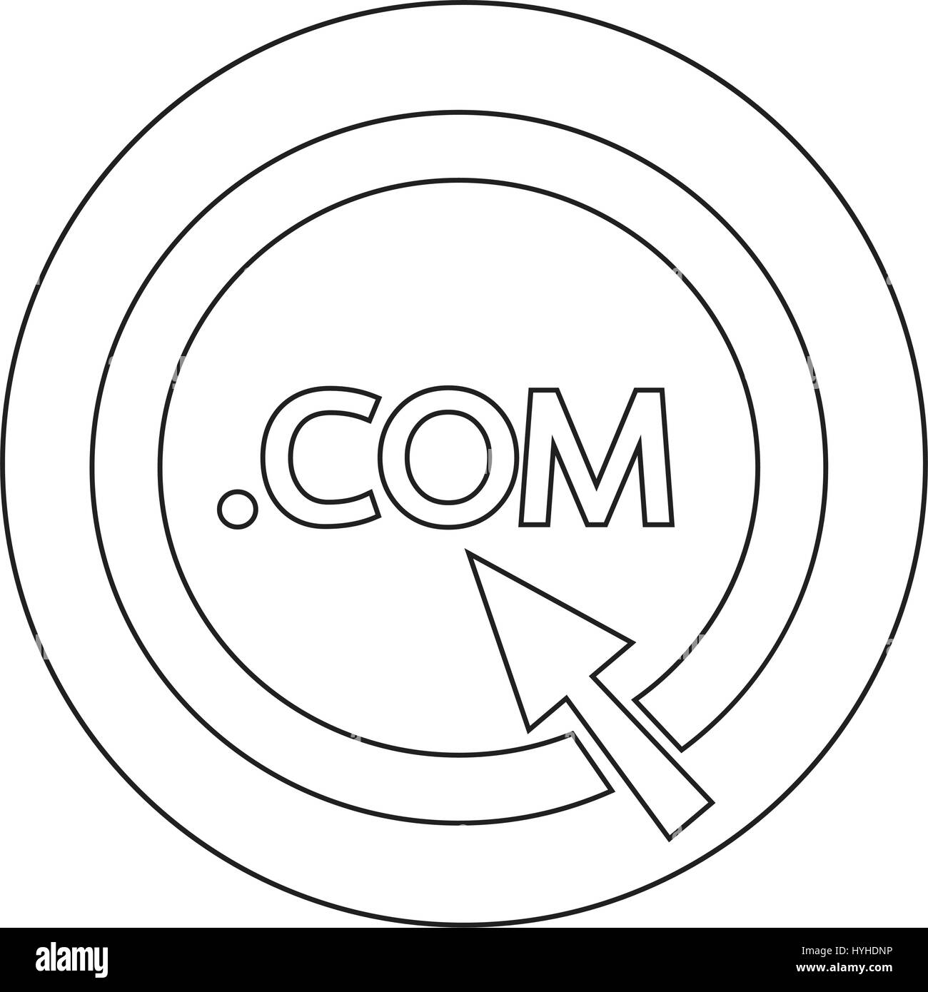 Dot com Stock Vector Images - Alamy