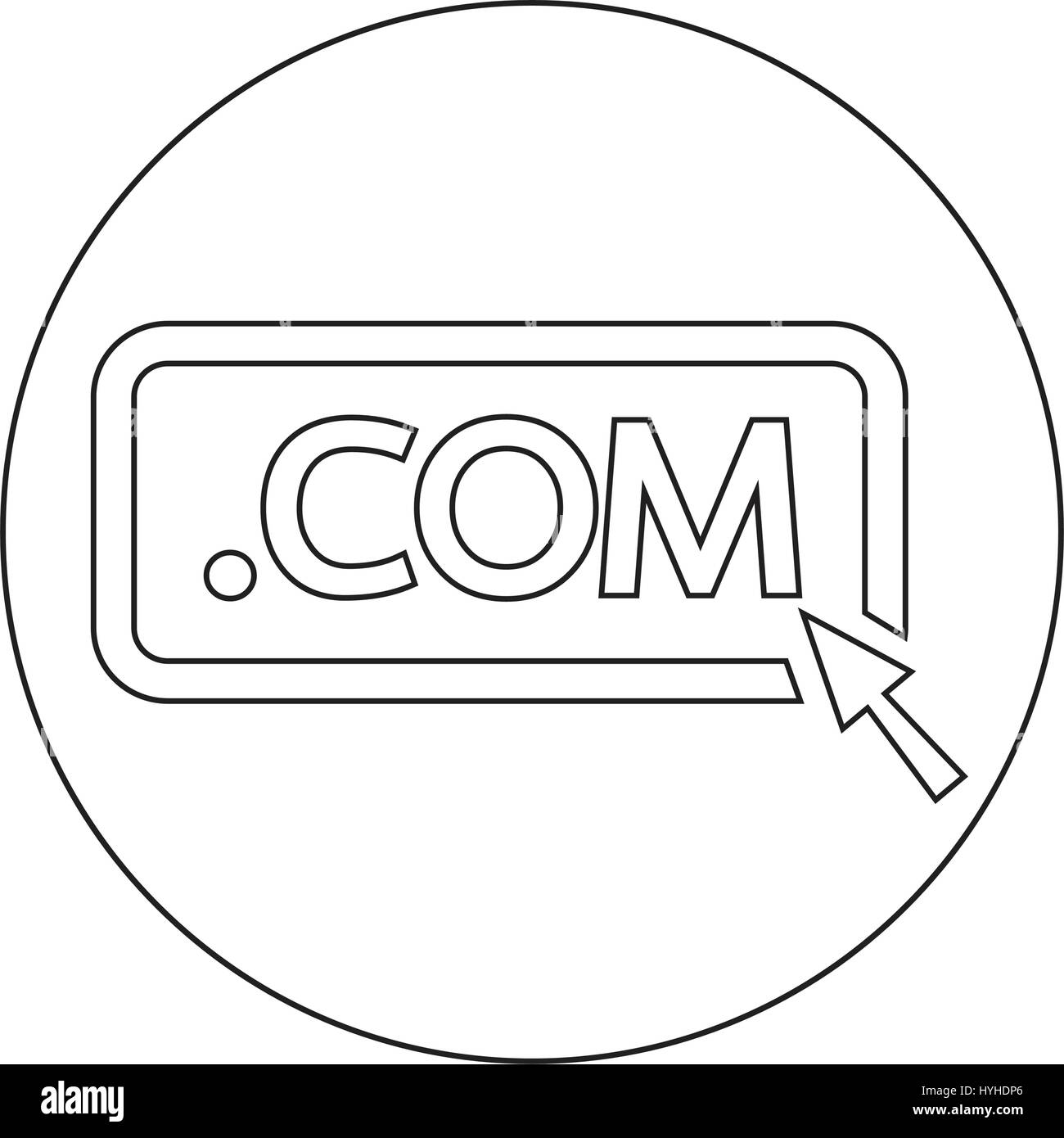 Dot com Stock Vector Images - Alamy