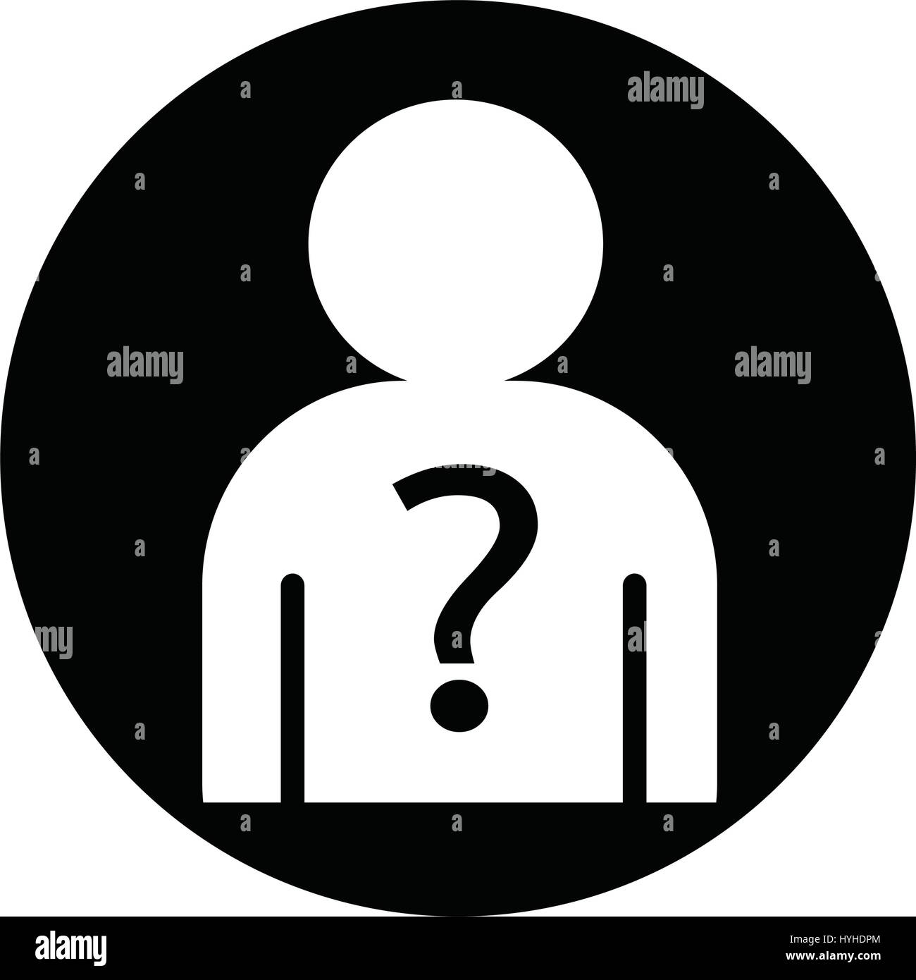Man question mark guess who hi-res stock photography and images - Alamy