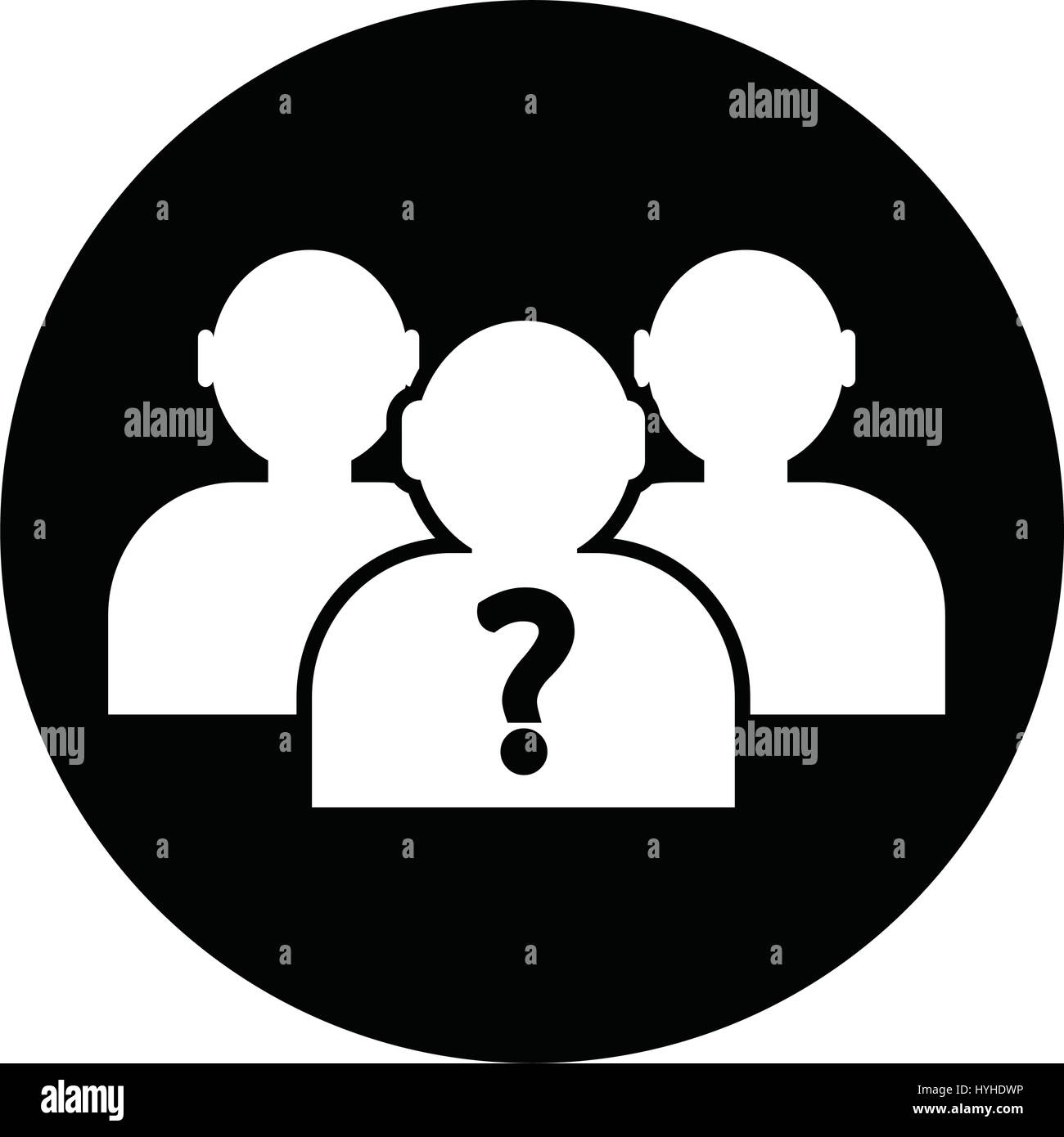Man question mark guess who hi-res stock photography and images - Alamy