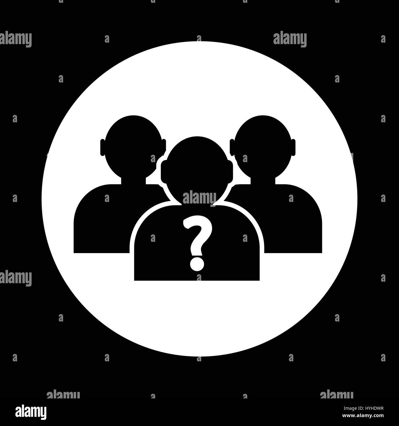 Man question mark guess who hi-res stock photography and images - Alamy