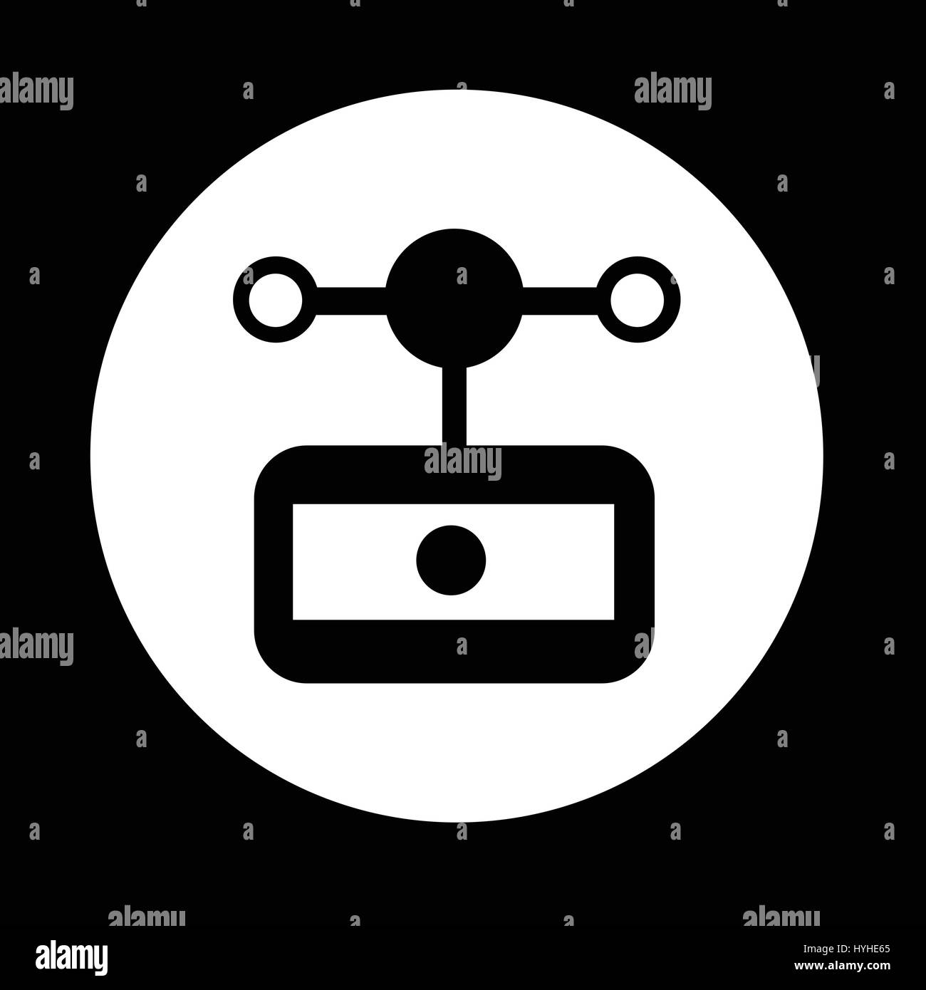 Wind speed sensor Stock Vector Images - Alamy