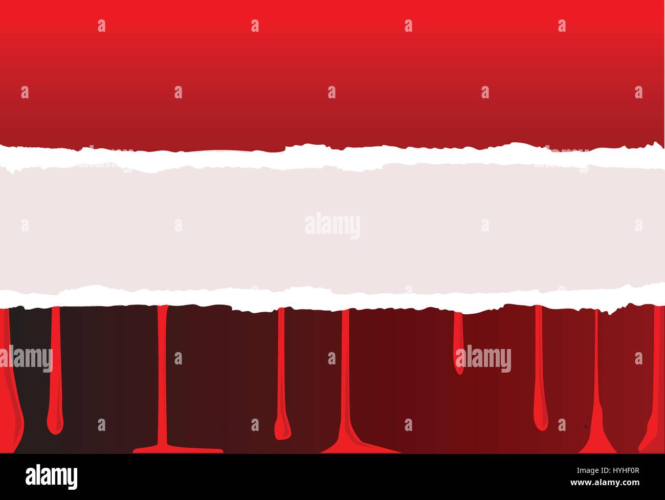 A running blood background with shadows and rip over a red background ...