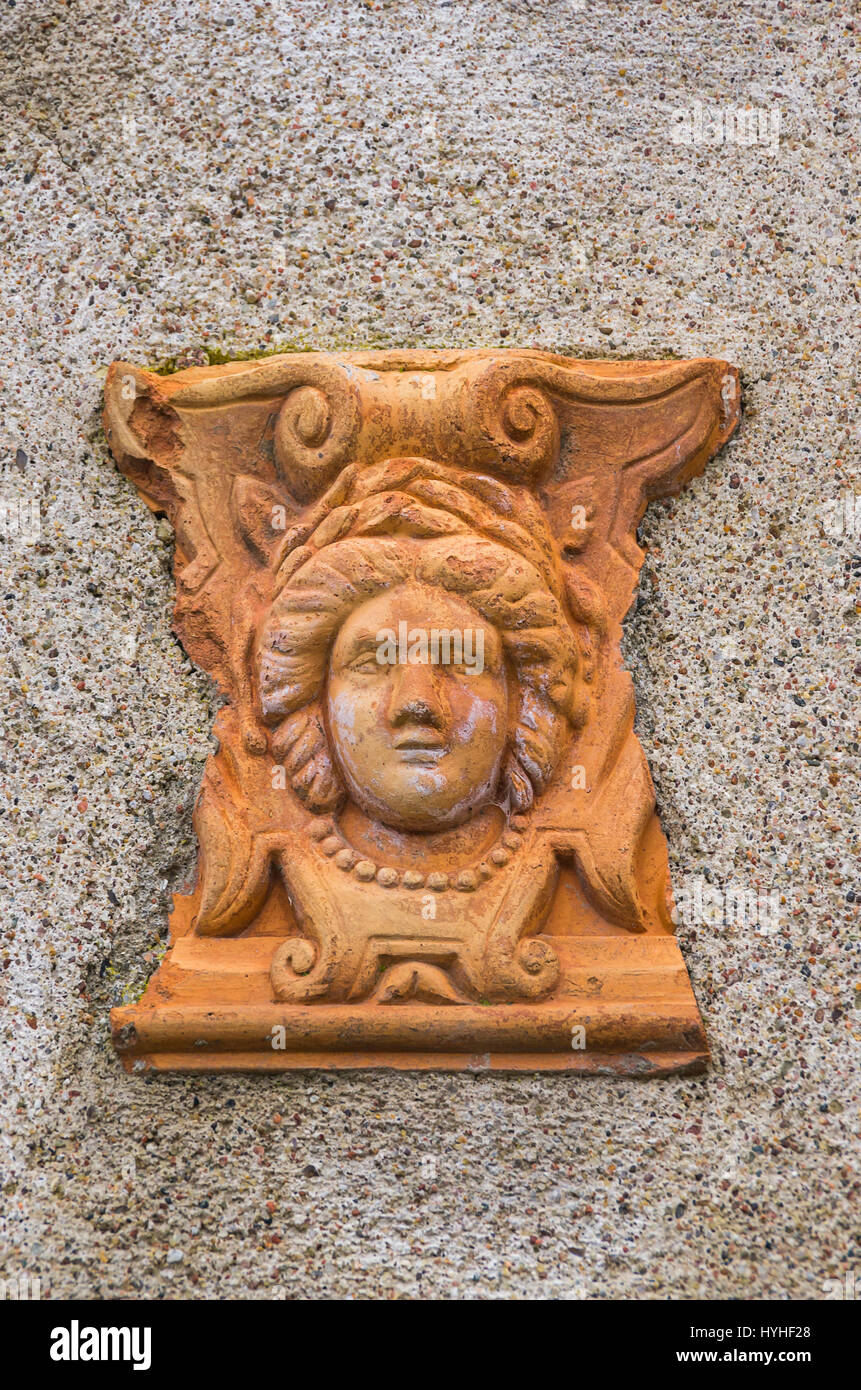 Historic and decorative building elements and facade details Stock ...