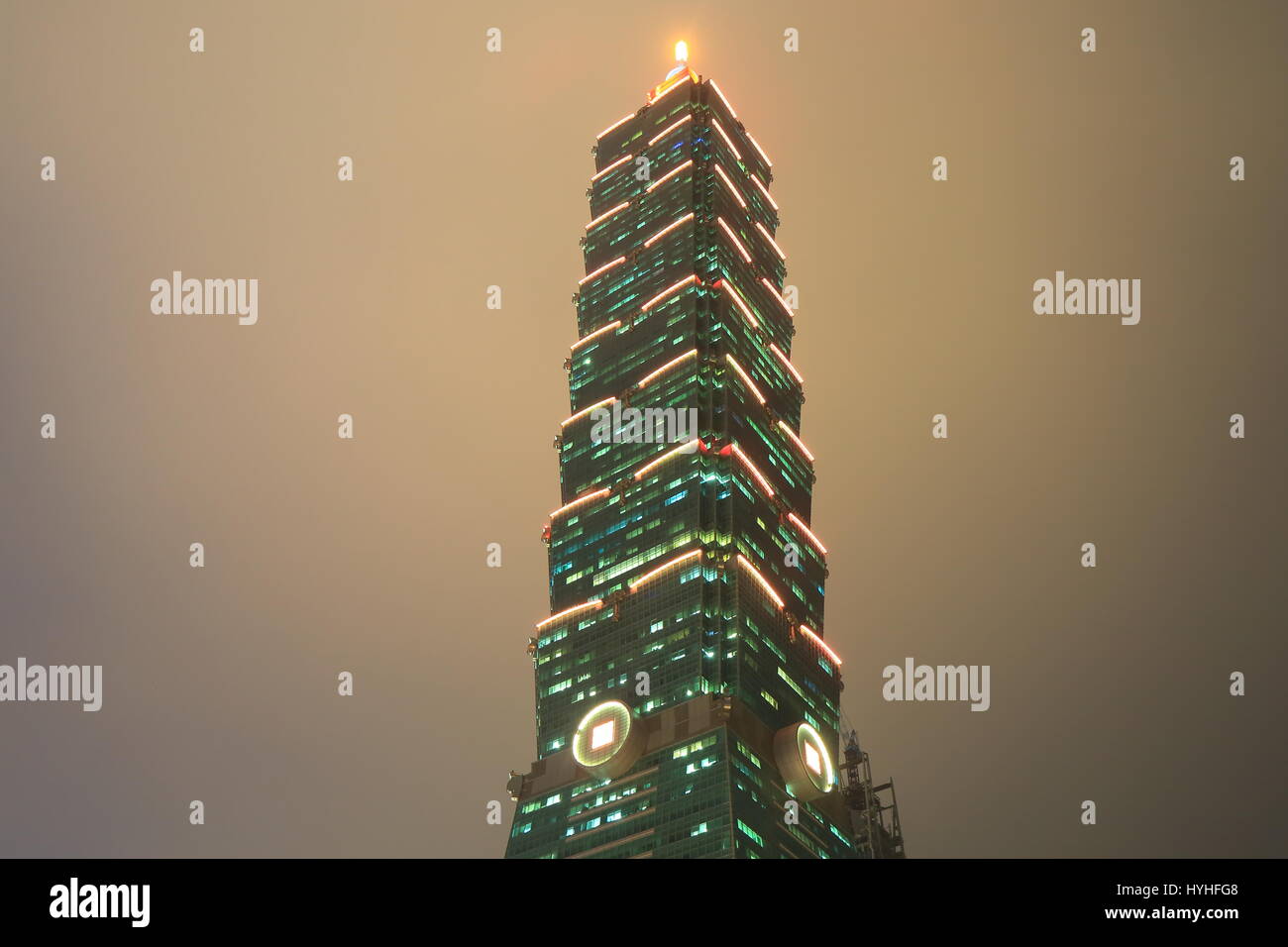 Iconic Taipei 101 skyscraper in Taipei Taiwan Stock Photo - Alamy
