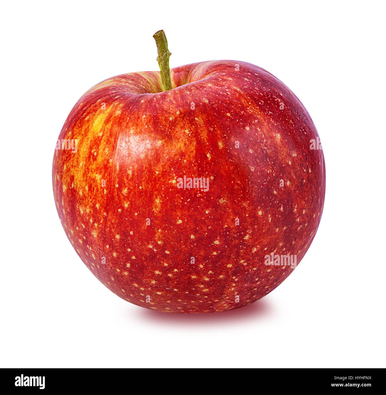 apple isolated on white background Stock Photo - Alamy