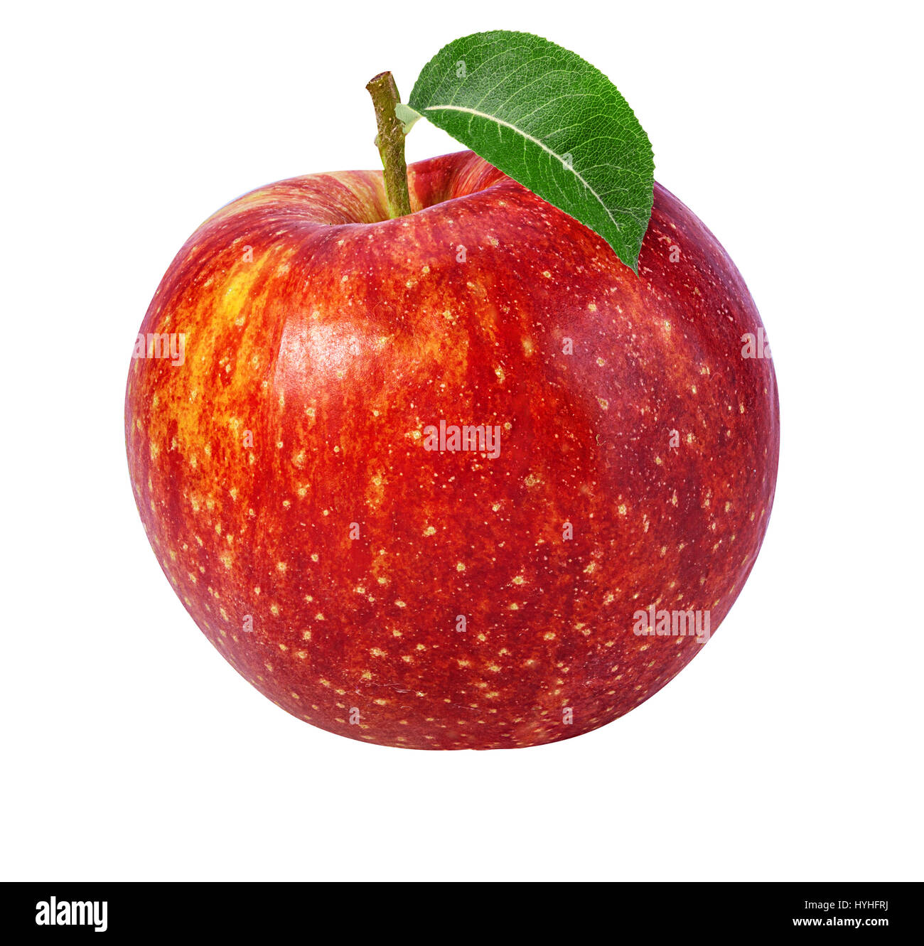 apple isolated on white background Stock Photo - Alamy