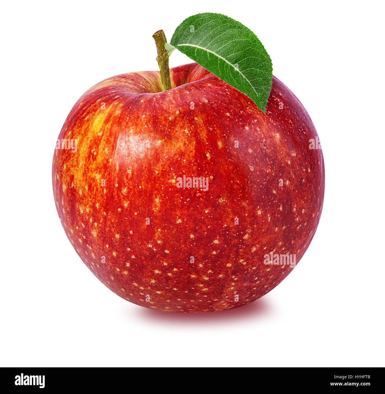 apple isolated on white background Stock Photo - Alamy