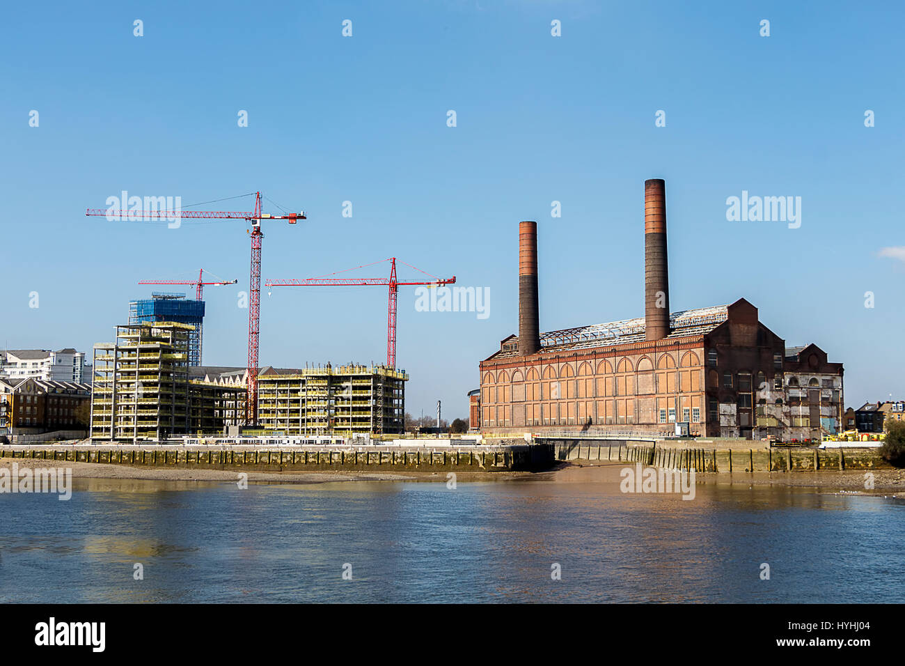 Industrial waterfront on west hi-res stock photography and images - Alamy