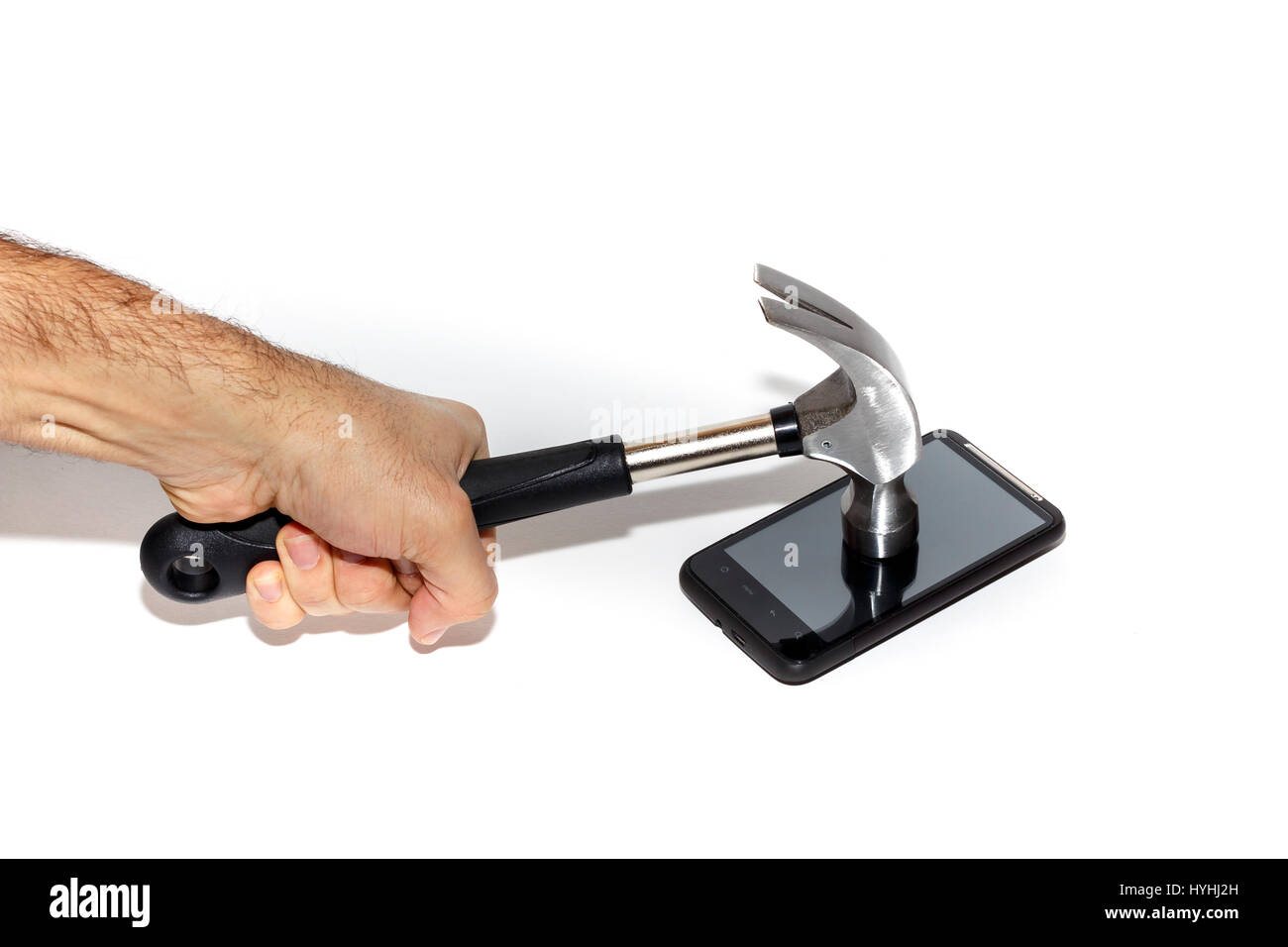 Break glass hammer hi-res stock photography and images - Alamy
