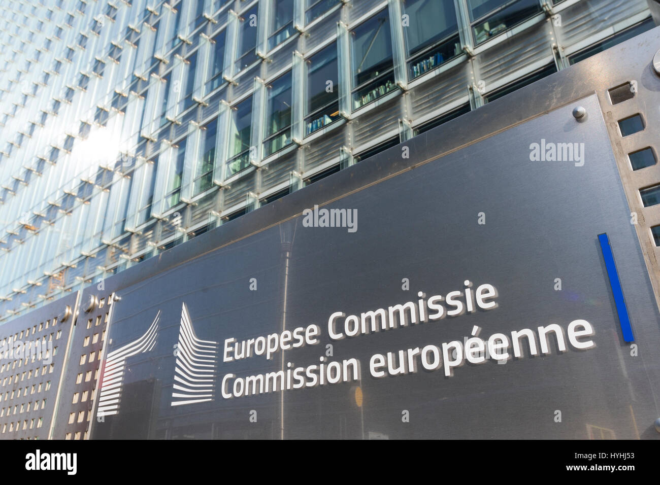 Brussels eu building view hi-res stock photography and images - Alamy