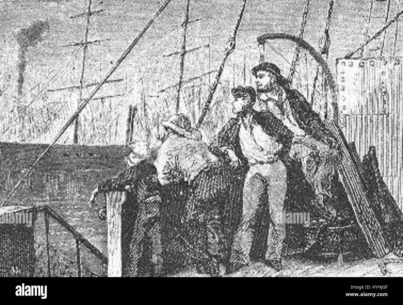 'The English at the North Pole' is an illustration depicting an early ...