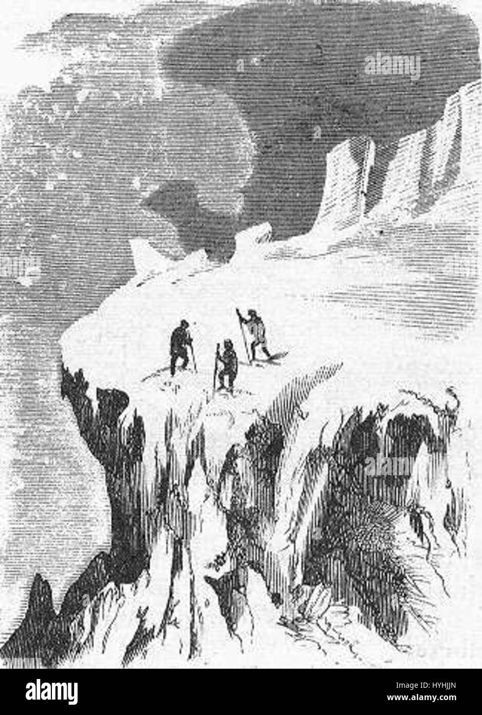 'The Field of Ice,' a collaborative work by Riou and Montaut, depicts a ...