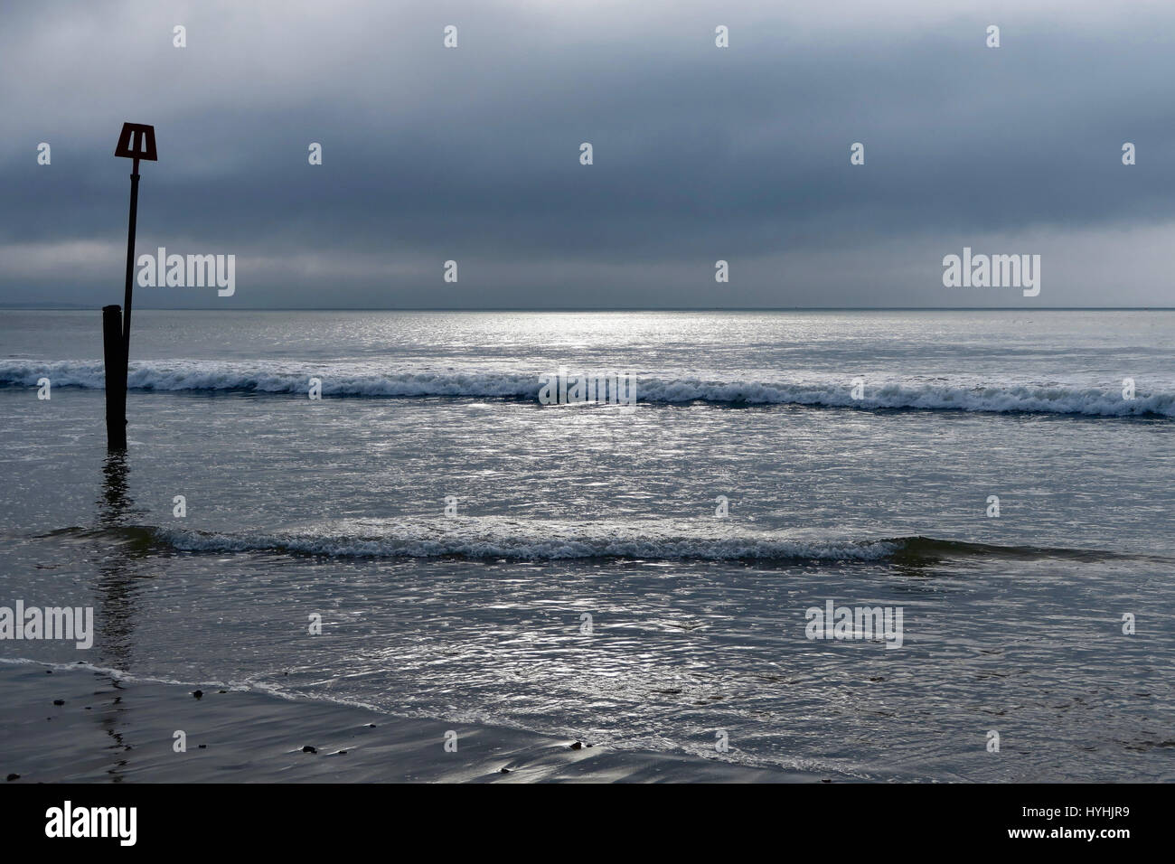 Heavy weather over the sea Stock Photo - Alamy