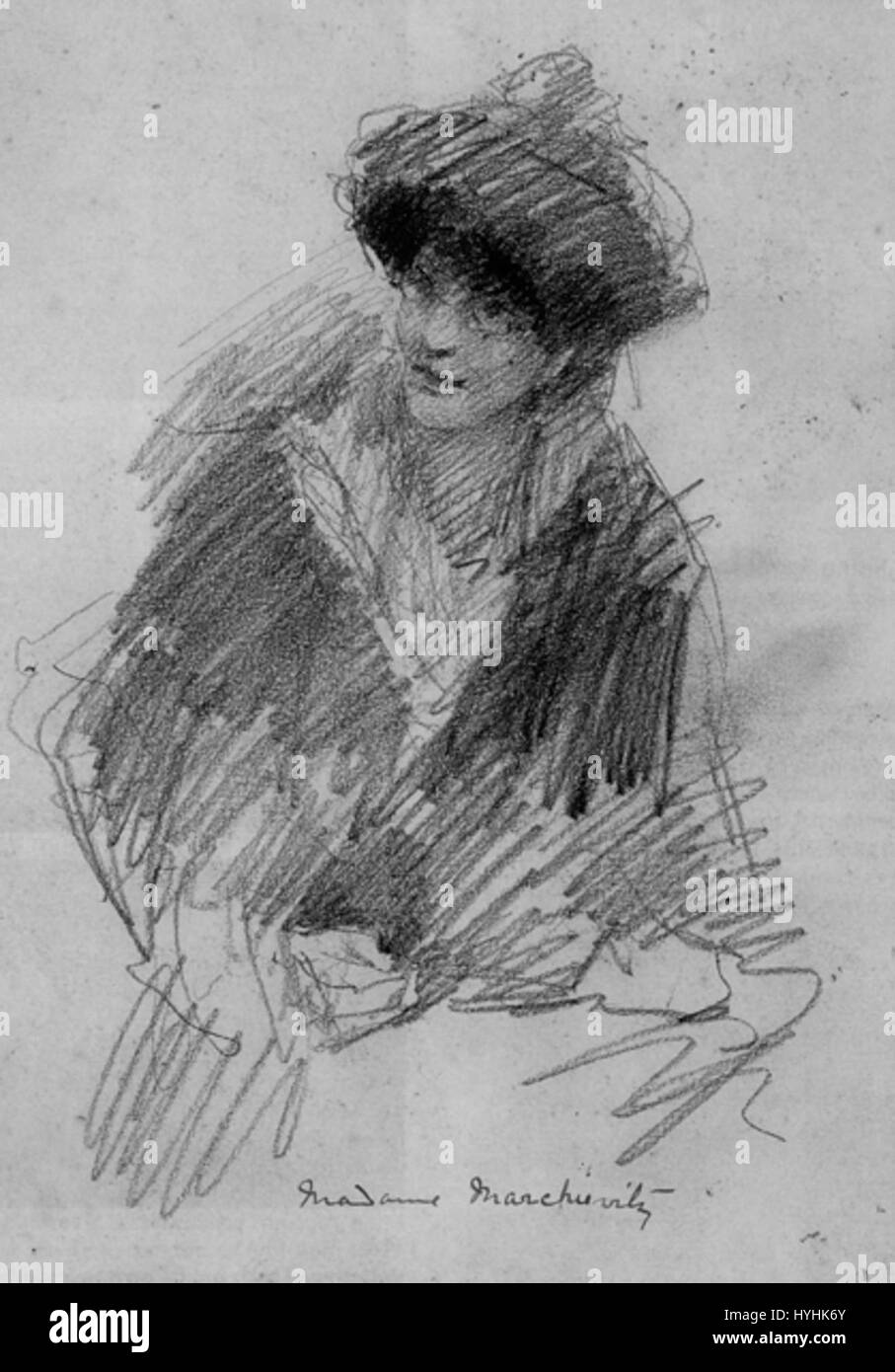 This portrait of Constance Markiewicz, created by John Butler Yeats ...