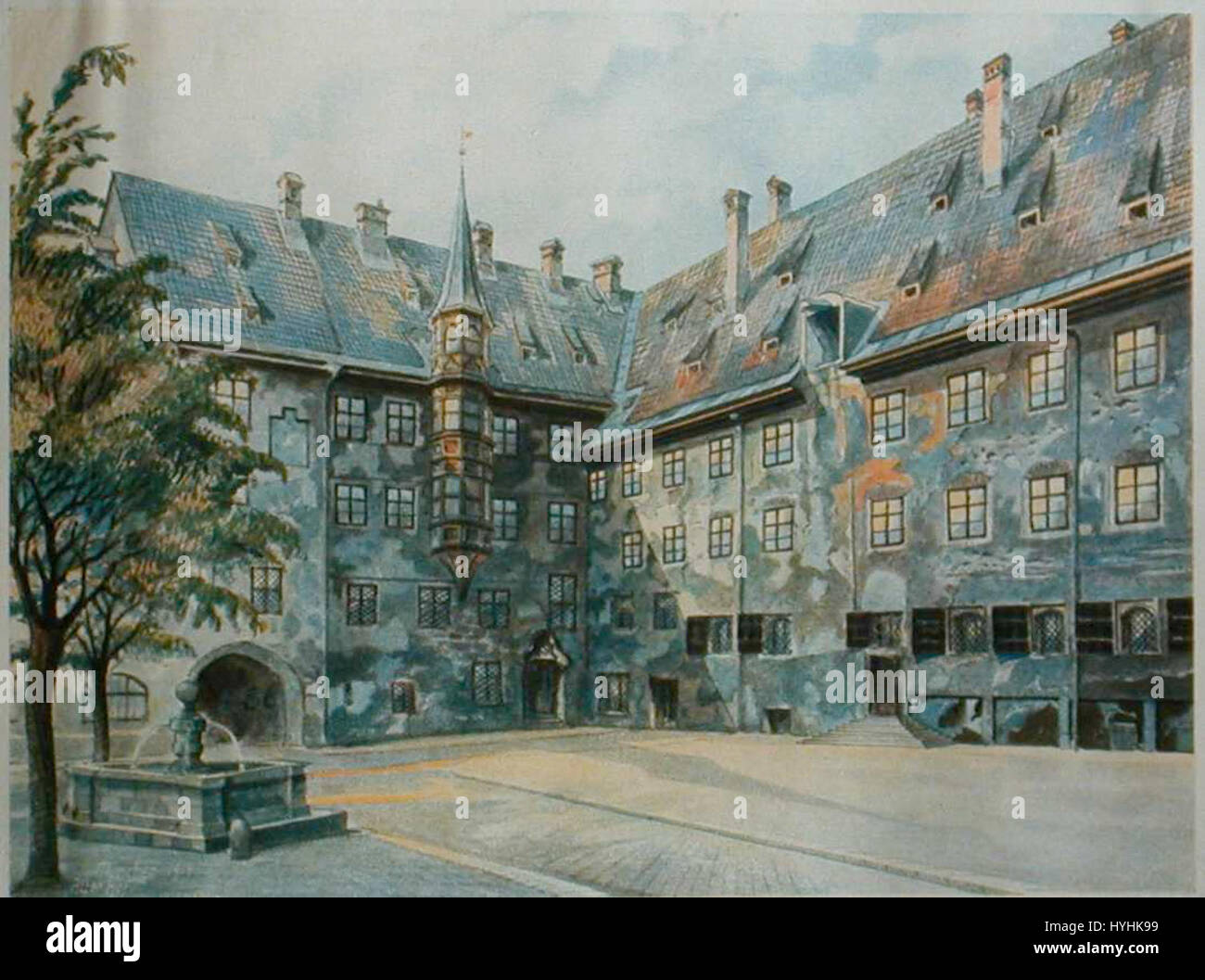 Adolf hitler old building hi-res stock photography and images - Alamy