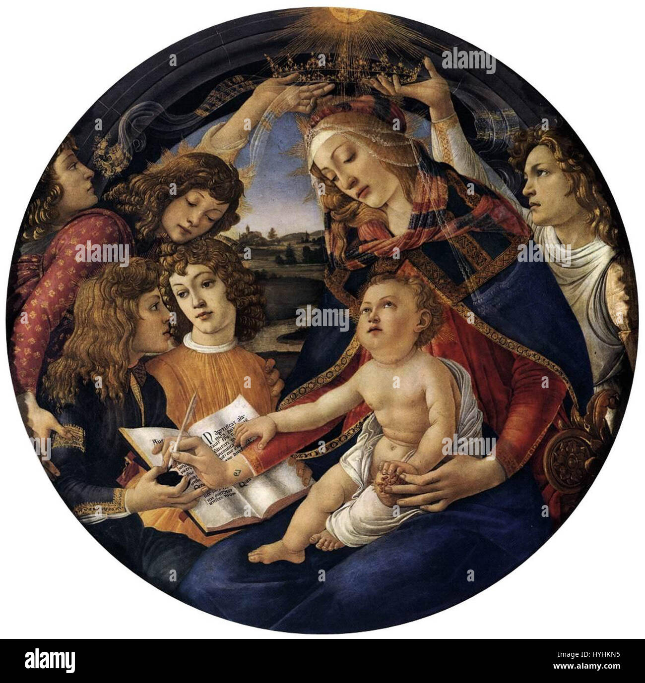 Botticelli's 'A Virgem do Magnificat' (The Virgin of the Magnificat ...