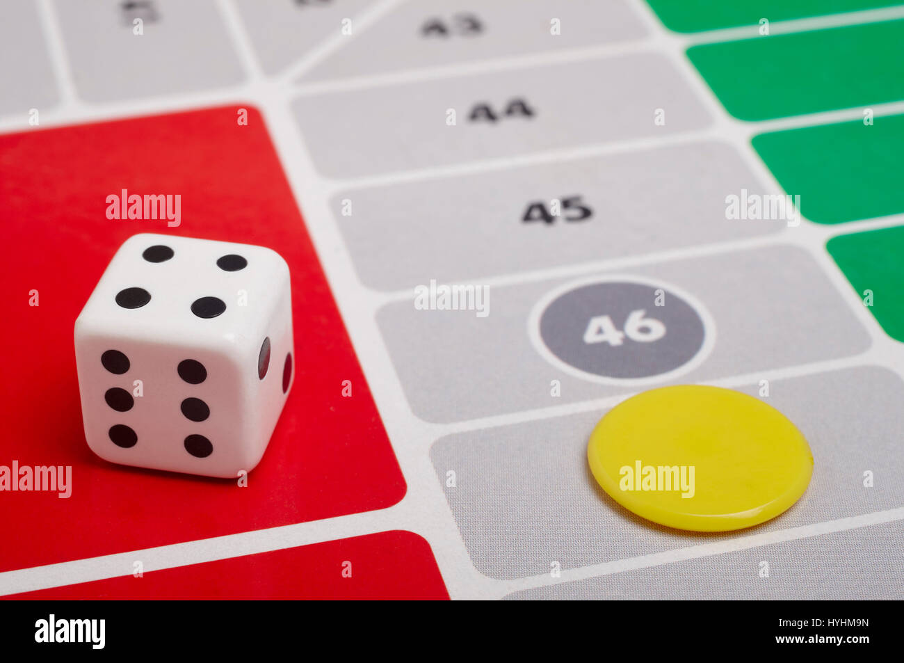 Ludo dice hi-res stock photography and images - Alamy
