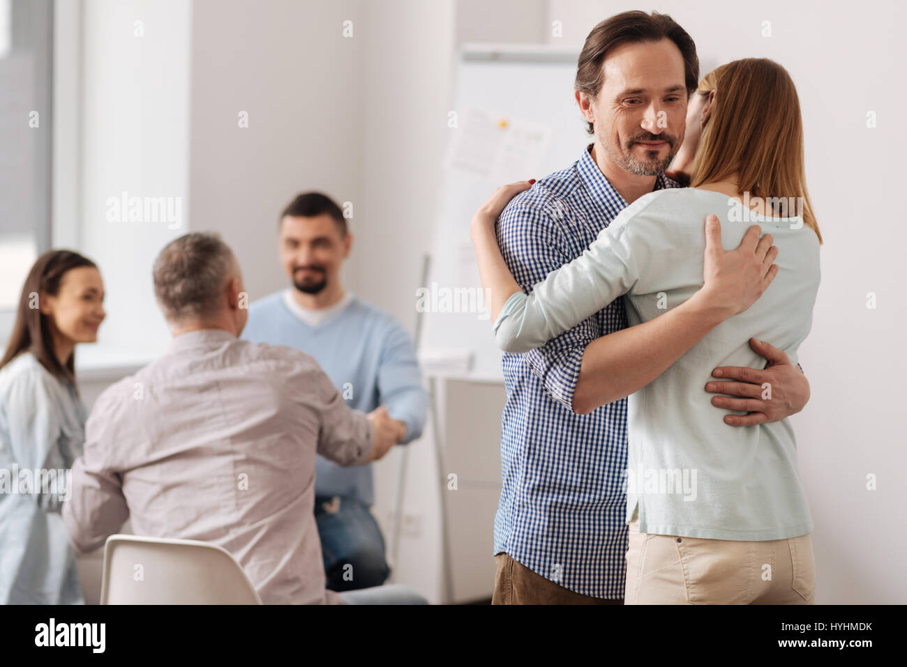 Embarrassed group hi-res stock photography and images - Alamy