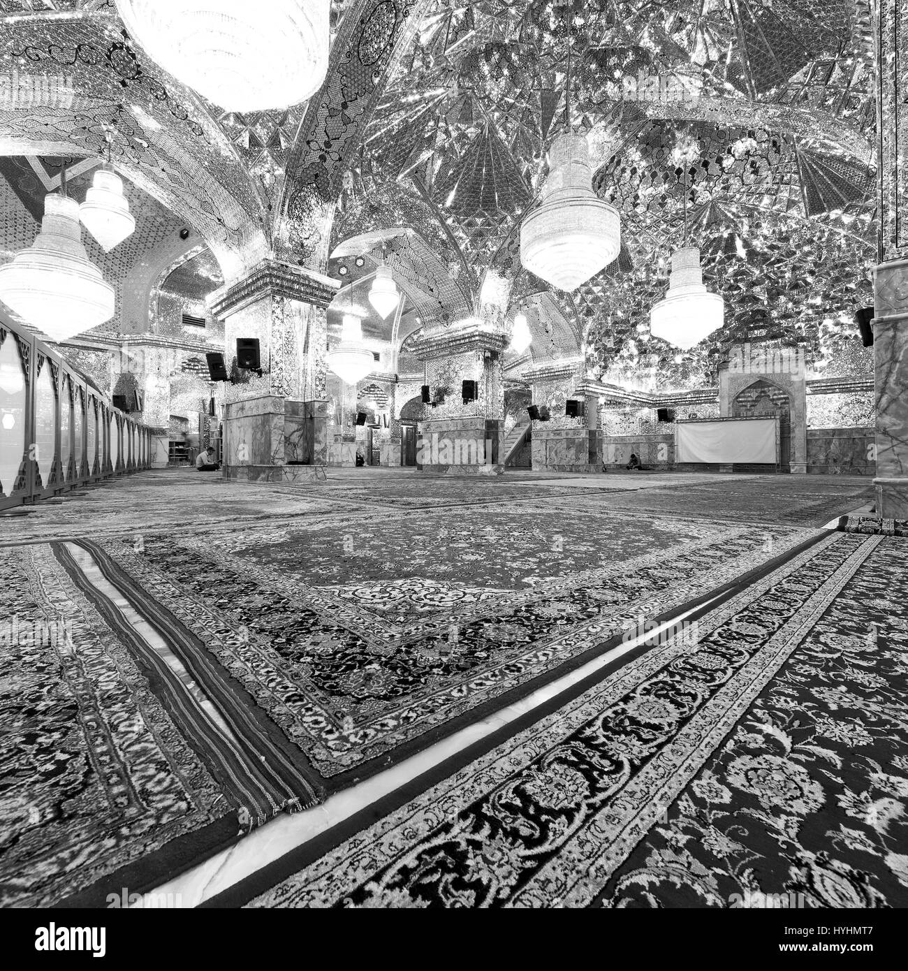Muslim tomb interior Black and White Stock Photos & Images - Alamy