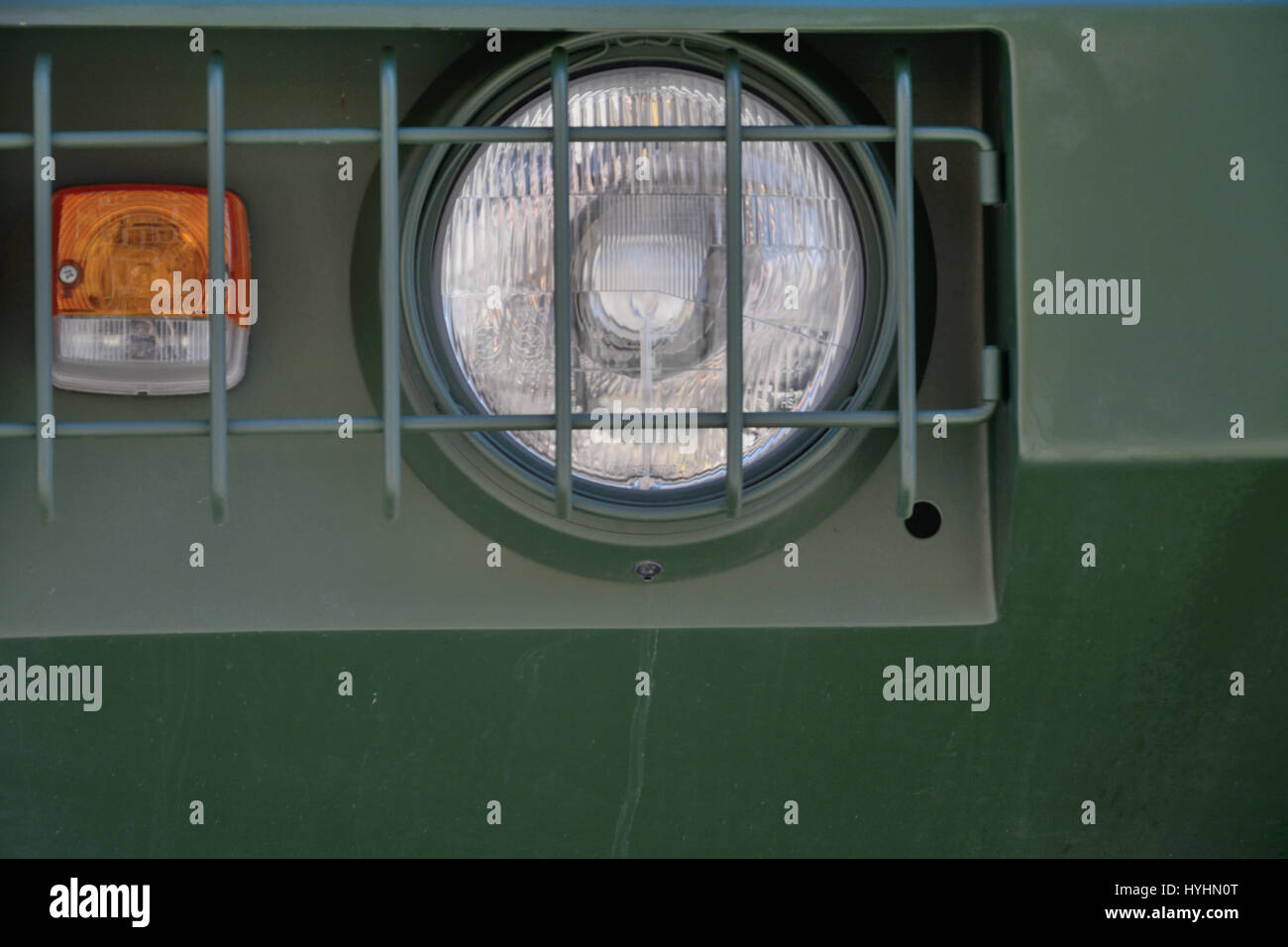 Headlight military vehicle hi-res stock photography and images - Alamy