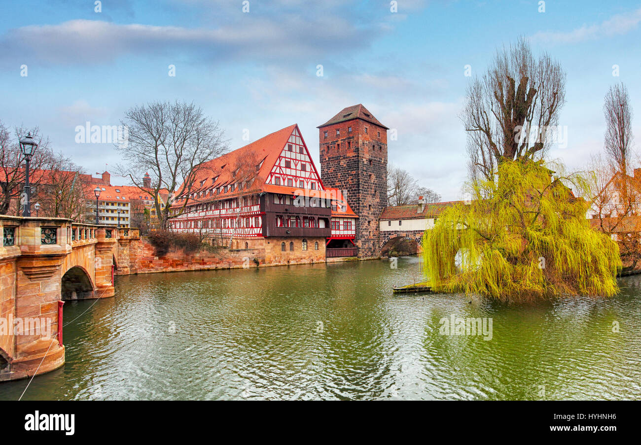 River pegnitz hi-res stock photography and images - Alamy
