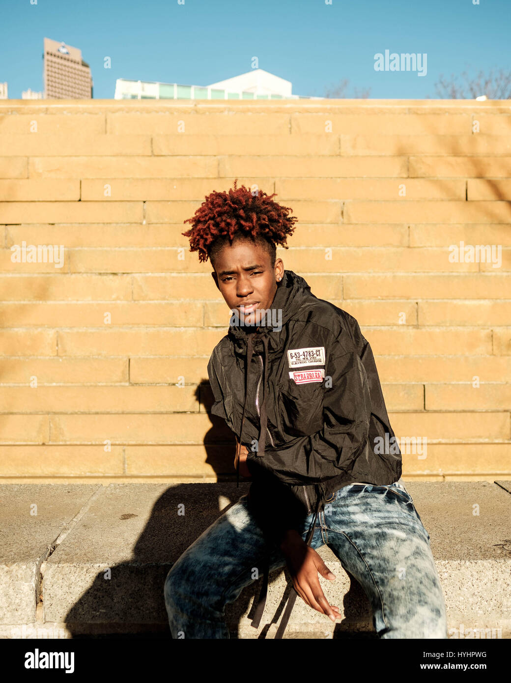 African american teen hi-res stock photography and images - Alamy