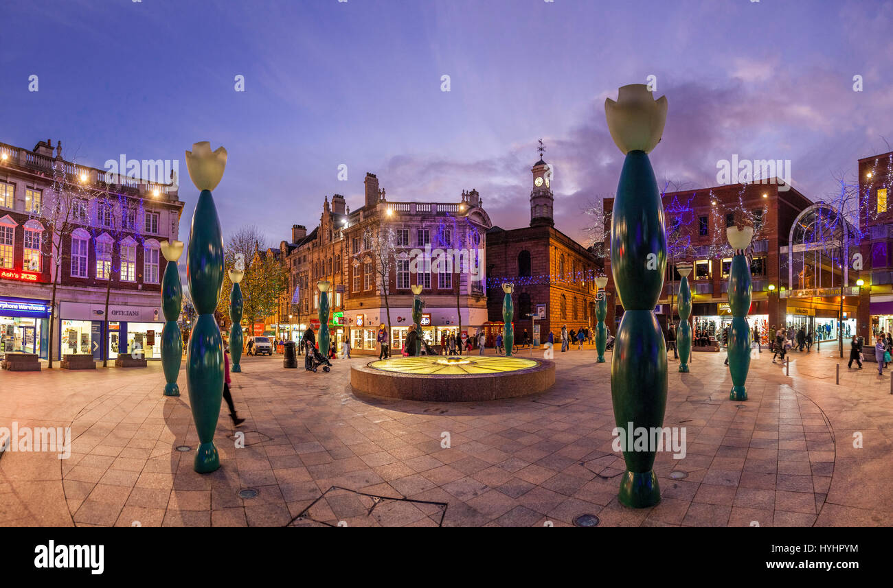 Warrington town fountain hi-res stock photography and images - Alamy