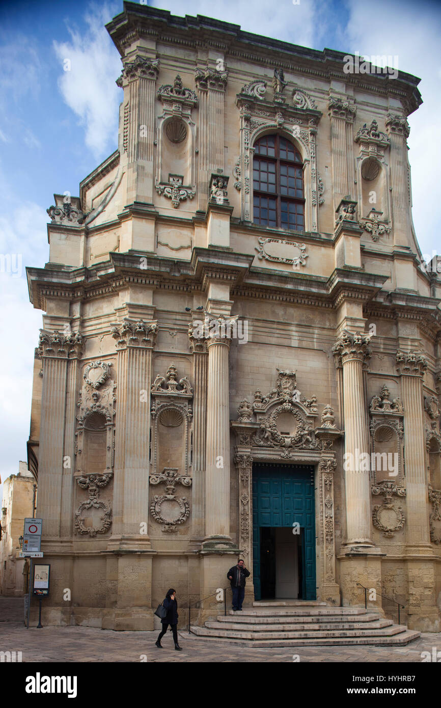 Santa chiara lecce hi-res stock photography and images - Alamy