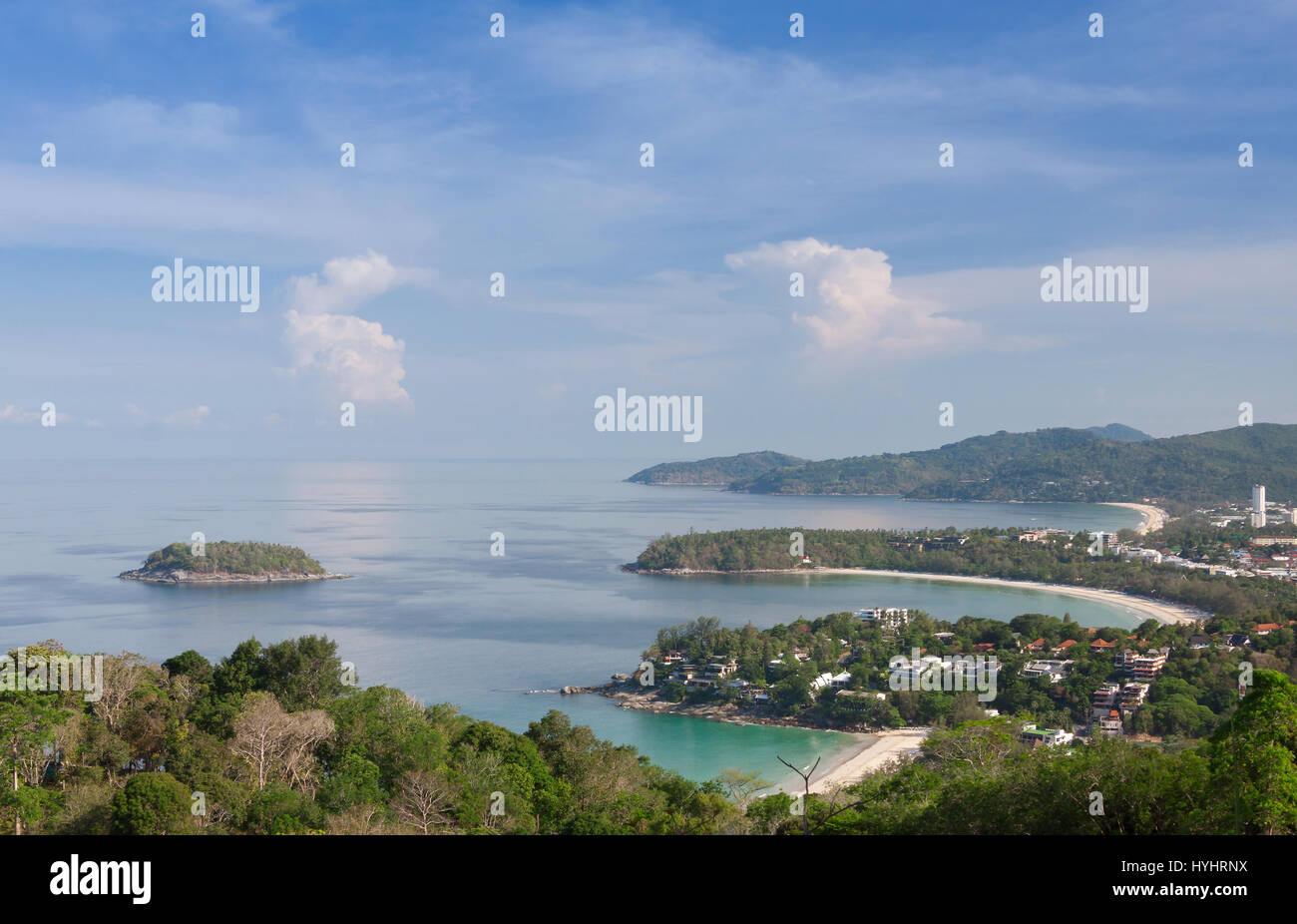 Karon view point Phuket Thailand Stock Photo - Alamy