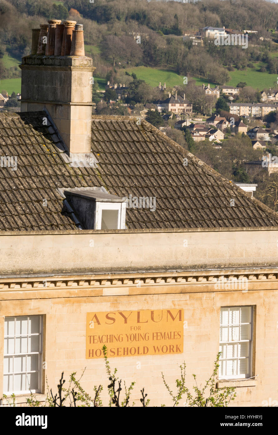 Bathstone terraces in Bath, England Stock Photo - Alamy