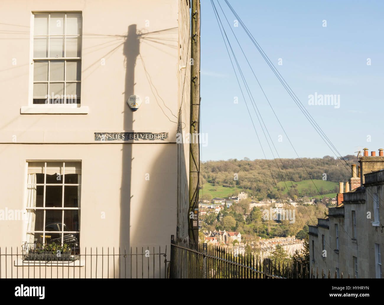 Bathstone terraces in Bath, England Stock Photo - Alamy