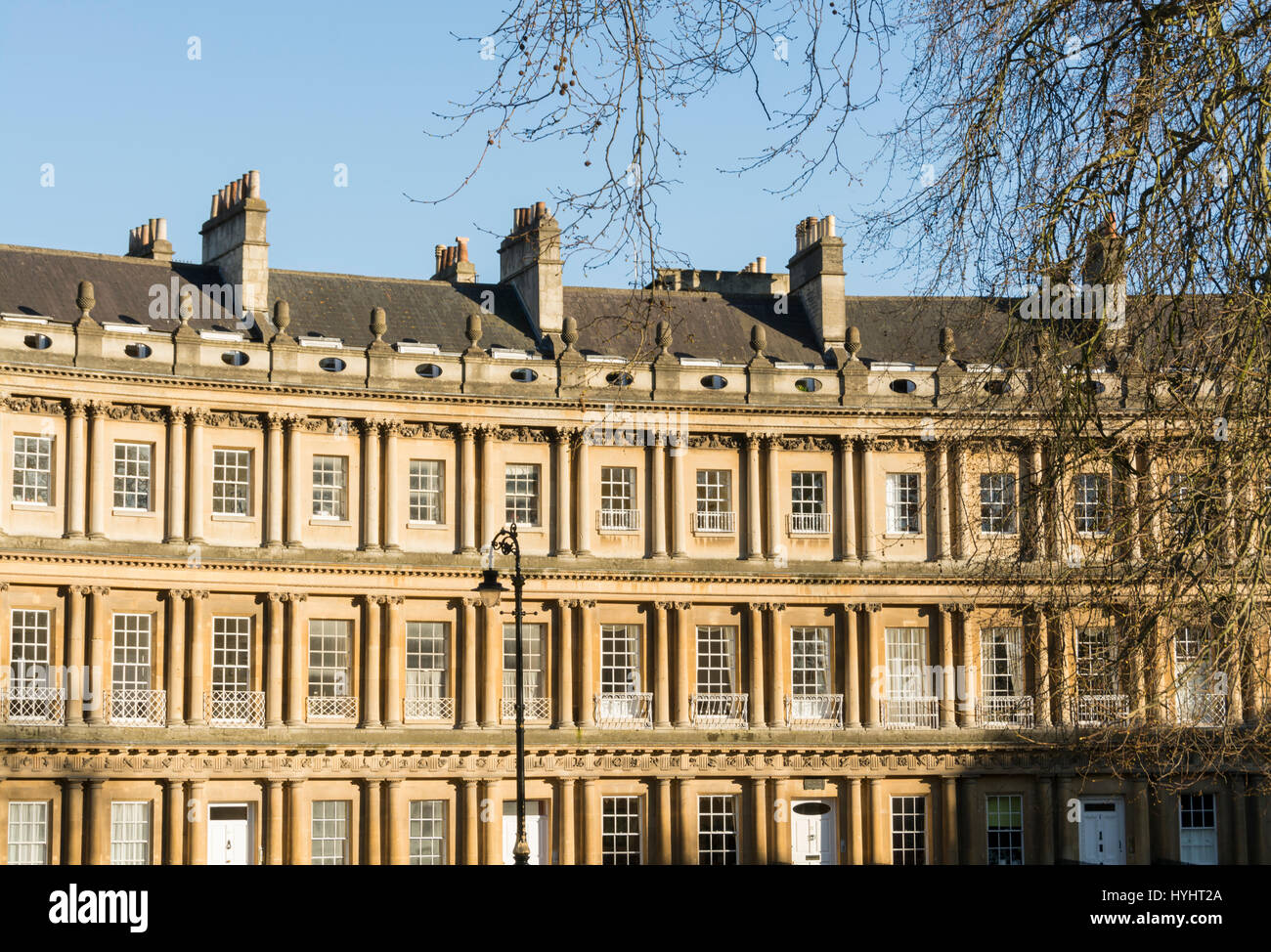 Bathstone terraces in Bath, England Stock Photo - Alamy
