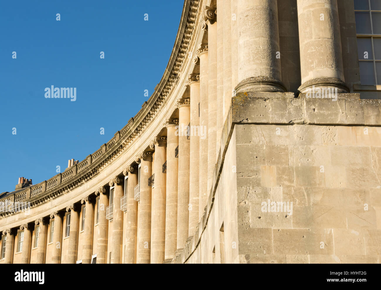 Bathstone terraces in Bath, England Stock Photo - Alamy