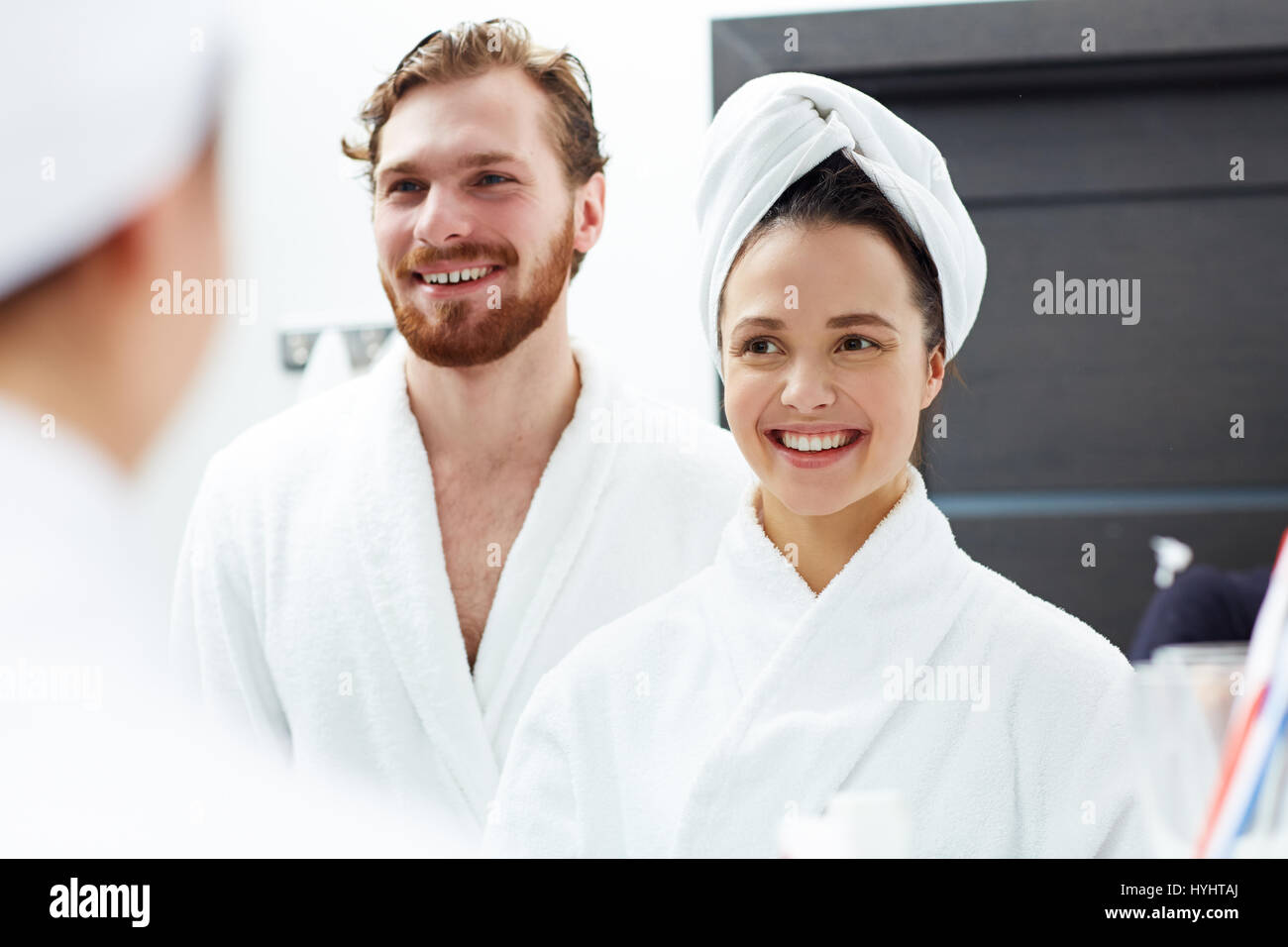 Bath routine hi-res stock photography and images - Alamy