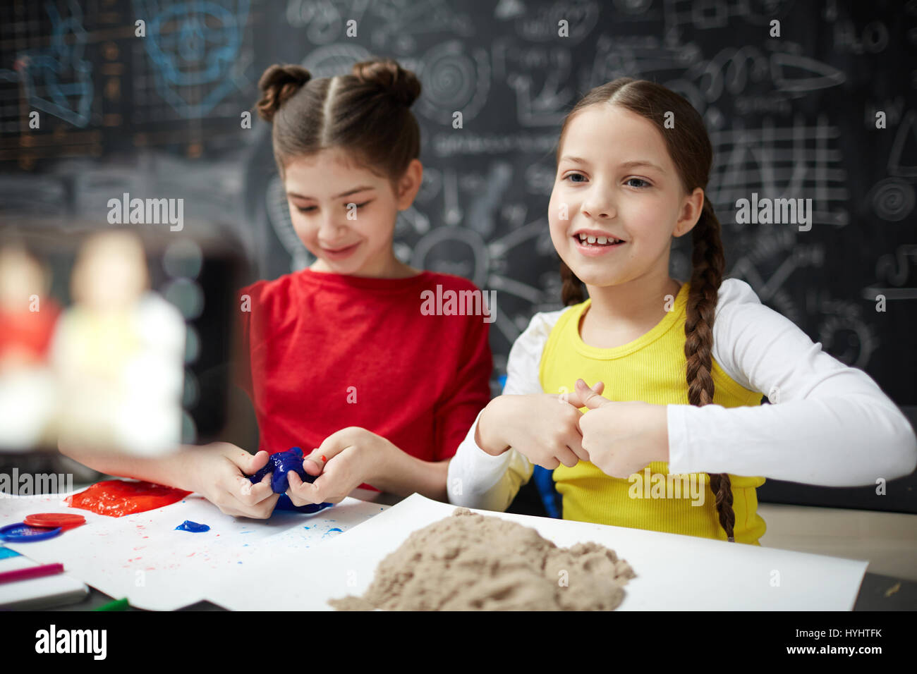 Lesson of creativity Stock Photo - Alamy