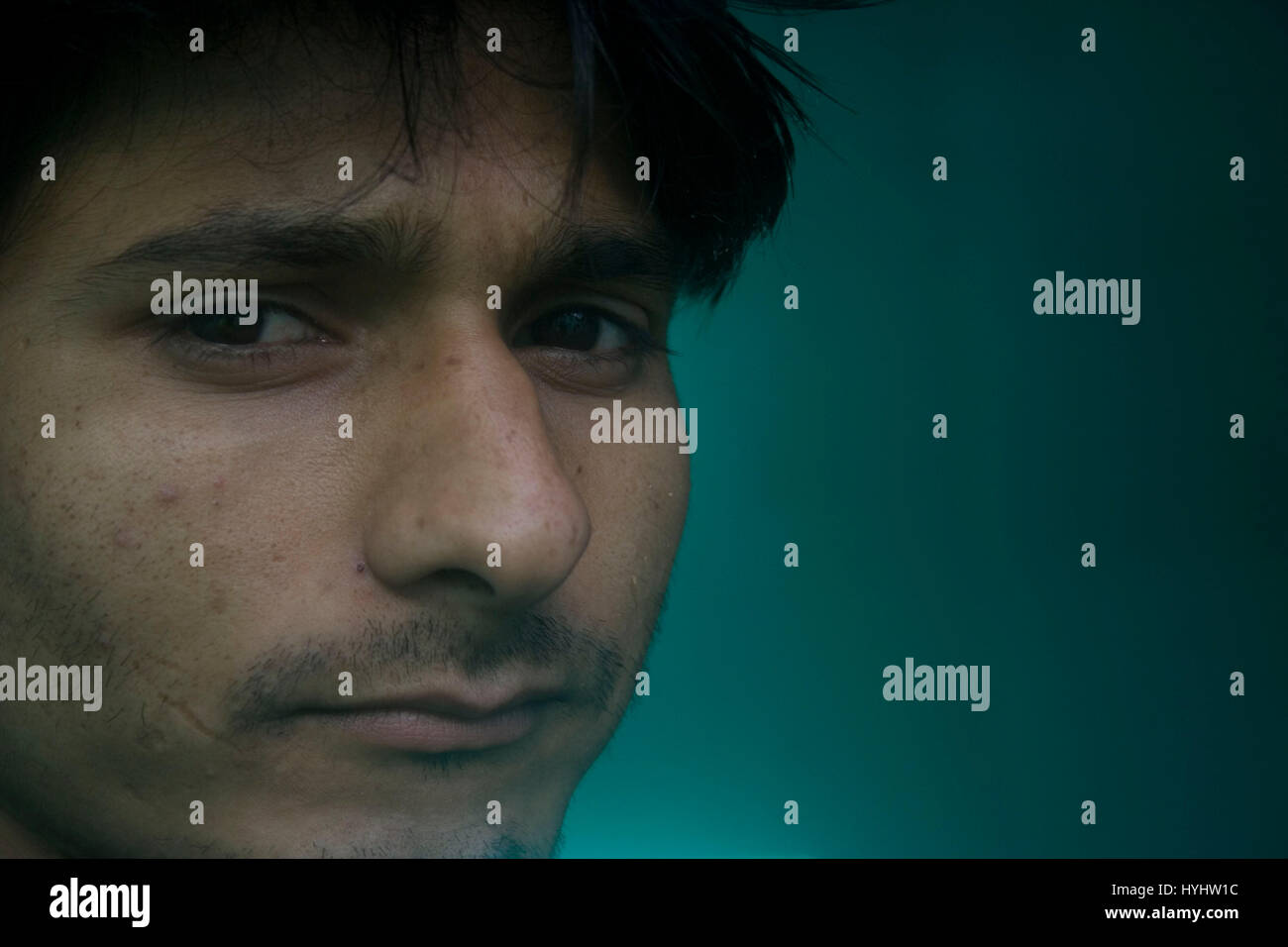 one man standing Stock Photo - Alamy