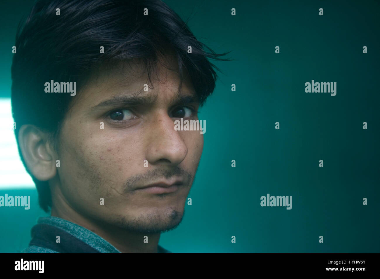 Young Indian Men Pose Stock Photo - Alamy