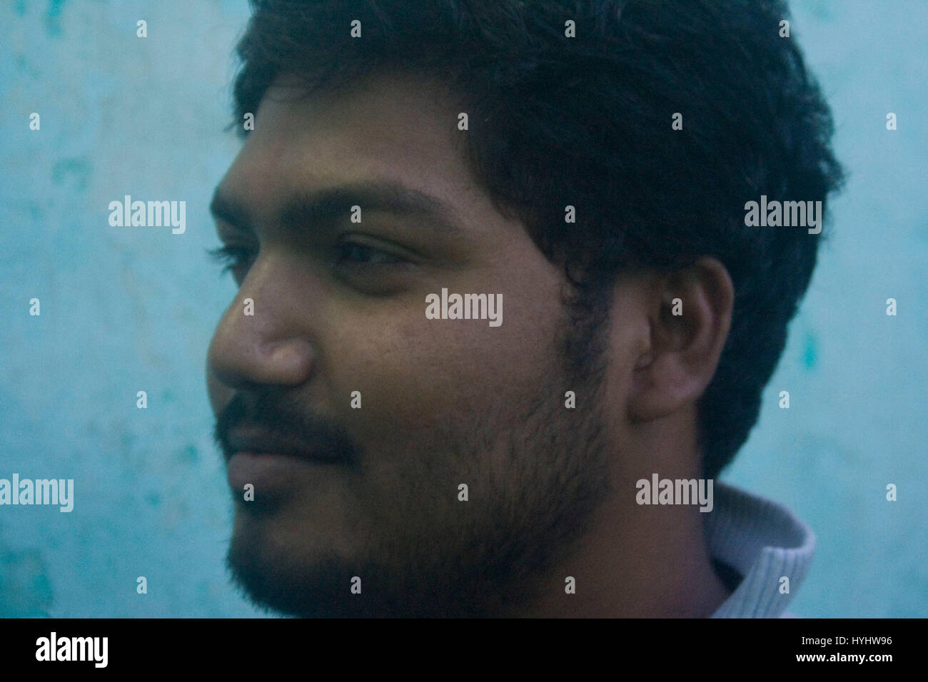 Young Indian Men Pose Stock Photo - Alamy