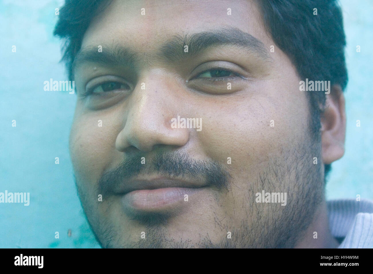 Young Indian Men Pose Stock Photo - Alamy